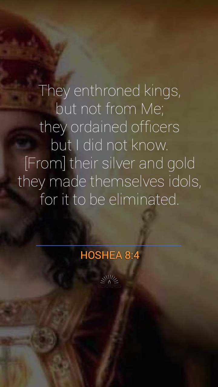 Hosea Chapter 8 | Hosea When New Teaching| One Chapter A Day