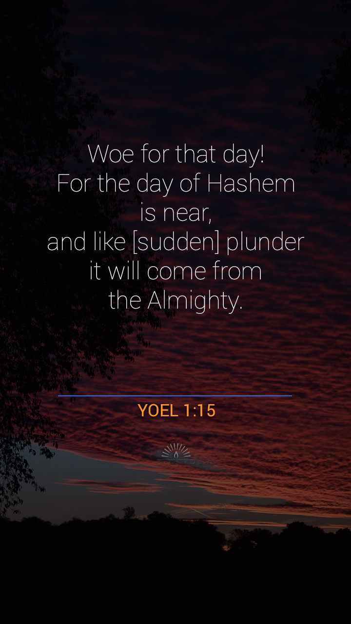 Joel Chapter 1 | Daily Holy Bible Reading