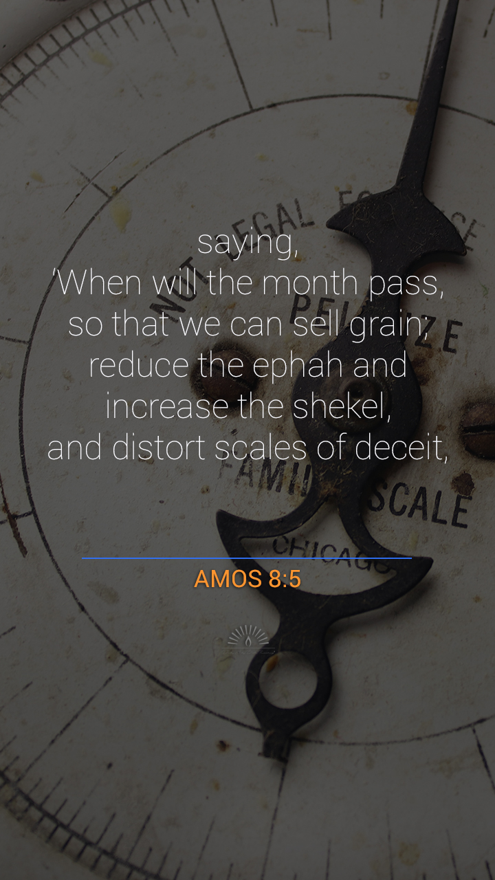 Amos Chapter 8 | Daily Holy Bible Reading