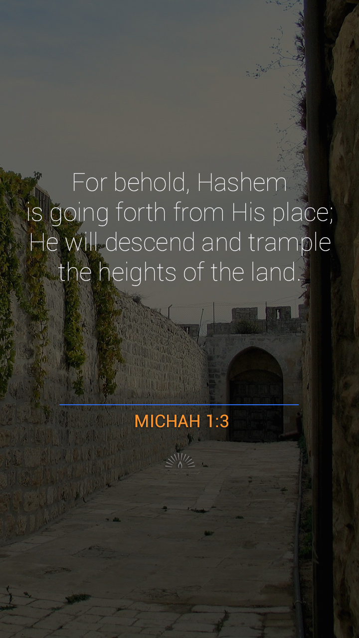 Micah Chapter 1 | Micah Commences Clear | One Chapter A Day