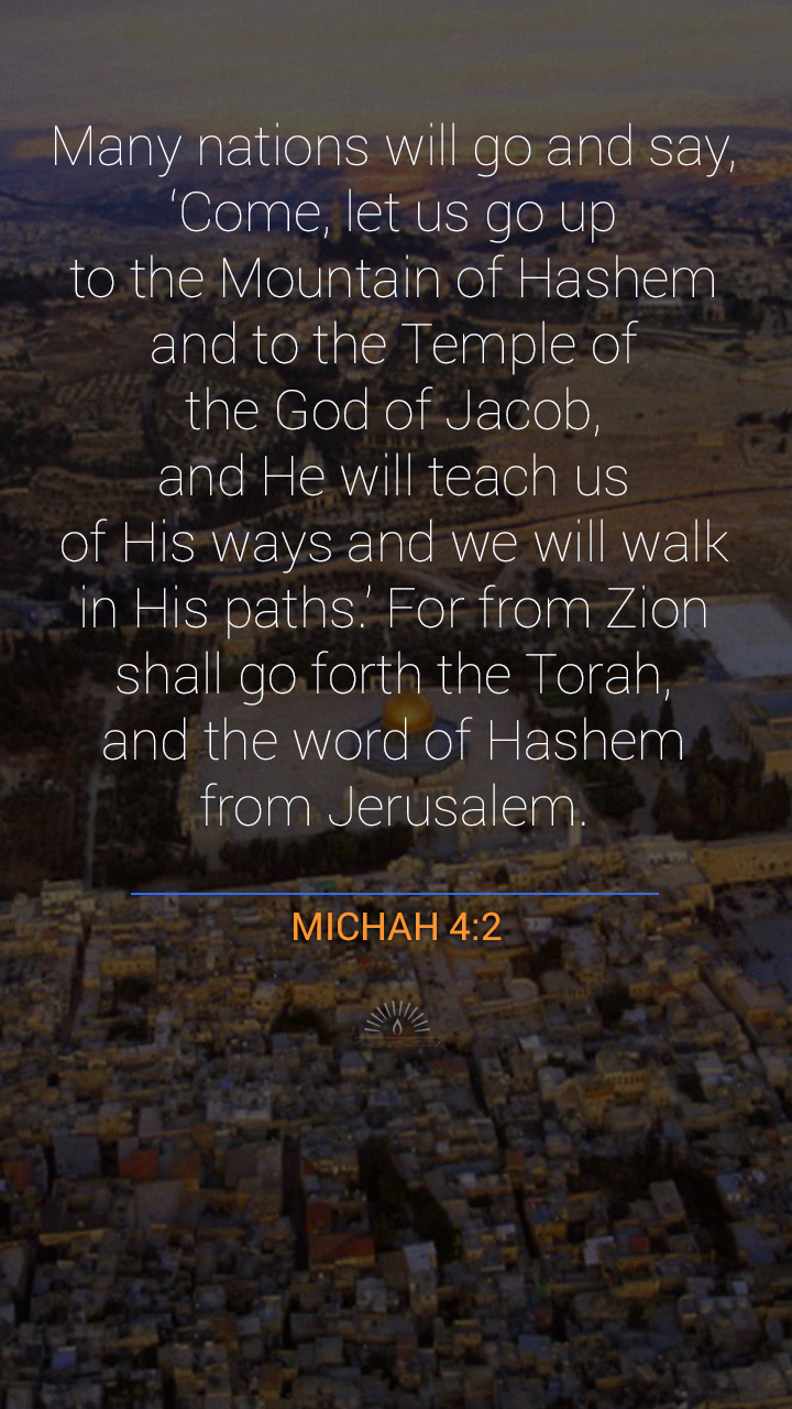 Micah Chapter 4 | Daily Holy Bible Reading