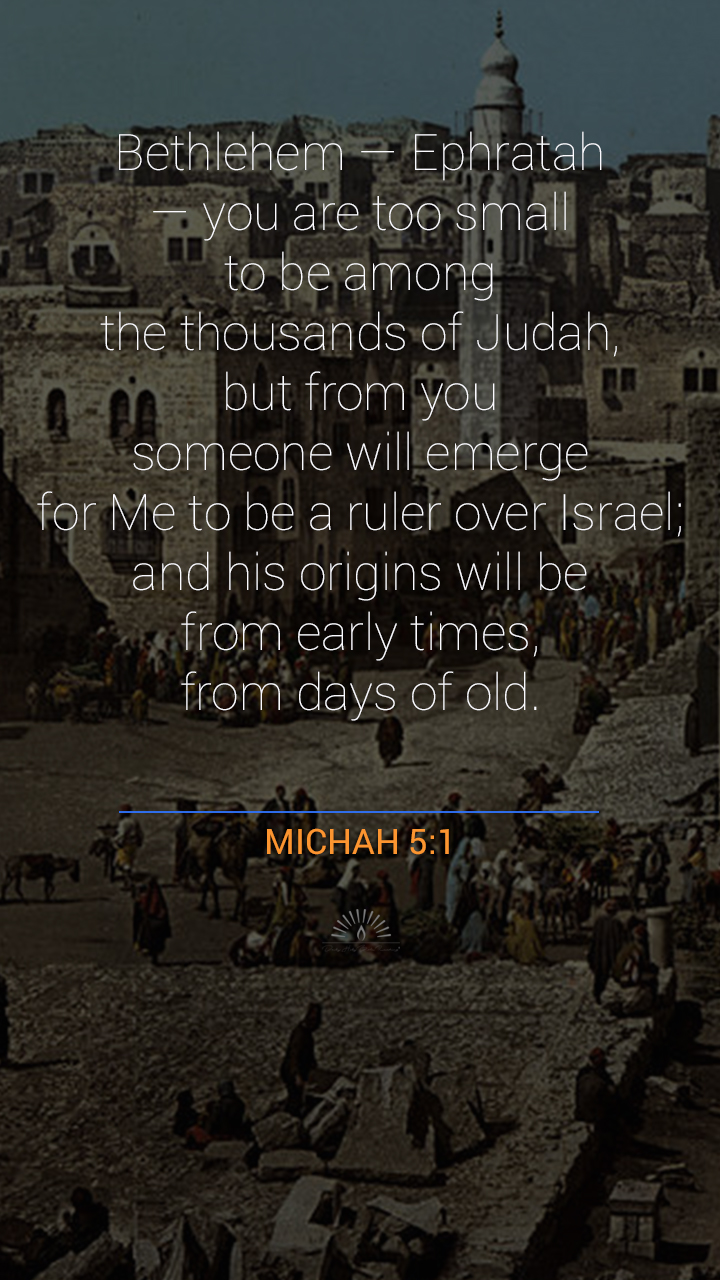 Micah Chapter 5 | Daily Holy Bible Reading