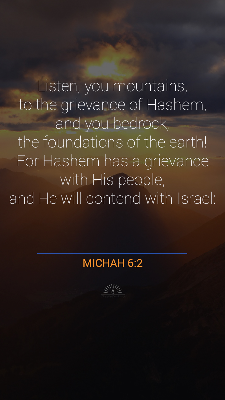 Micah Chapter 6 | Daily Holy Bible Reading