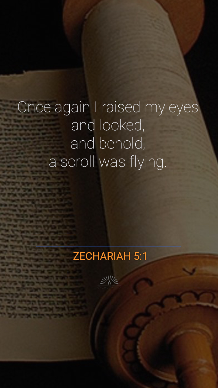 Zechariah Chapter 5 | Daily Holy Bible Reading