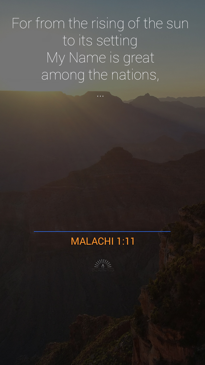 Malachi Chapter 1 | Daily Holy Bible Reading