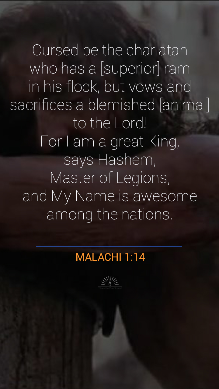 Malachi Chapter 1 | Daily Holy Bible Reading