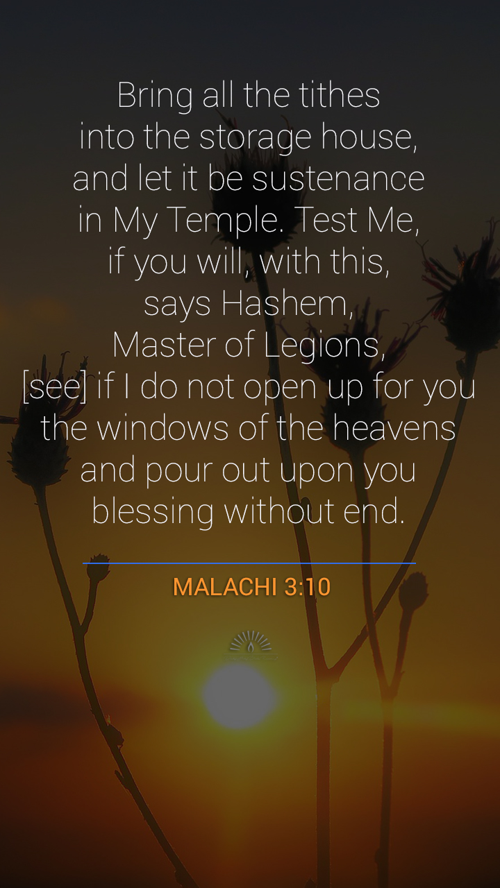 Malachi Chapter 3 | Daily Holy Bible Reading