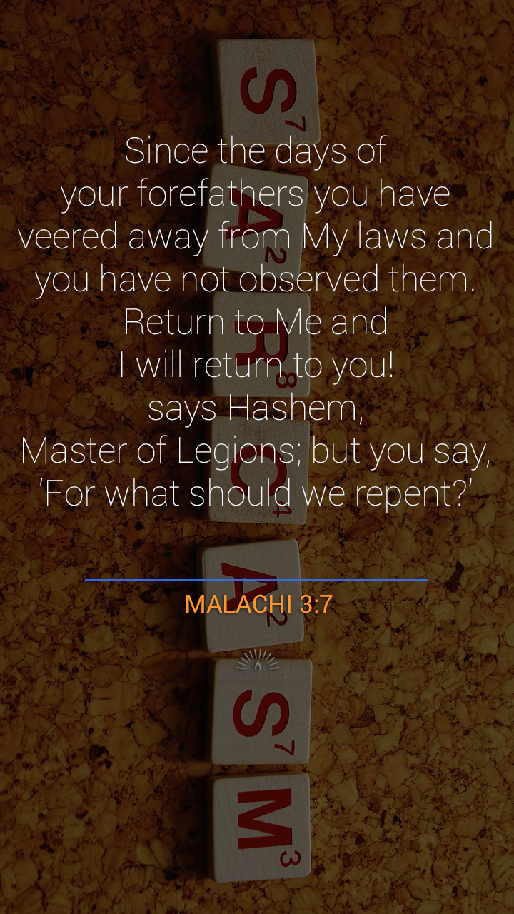 Malachi Chapter 3 | Malachi a Call to Return | One Chapter A Day