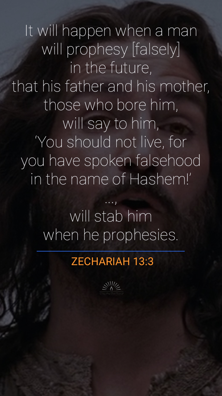 Zechariah Chapter 13 | Daily Holy Bible Reading