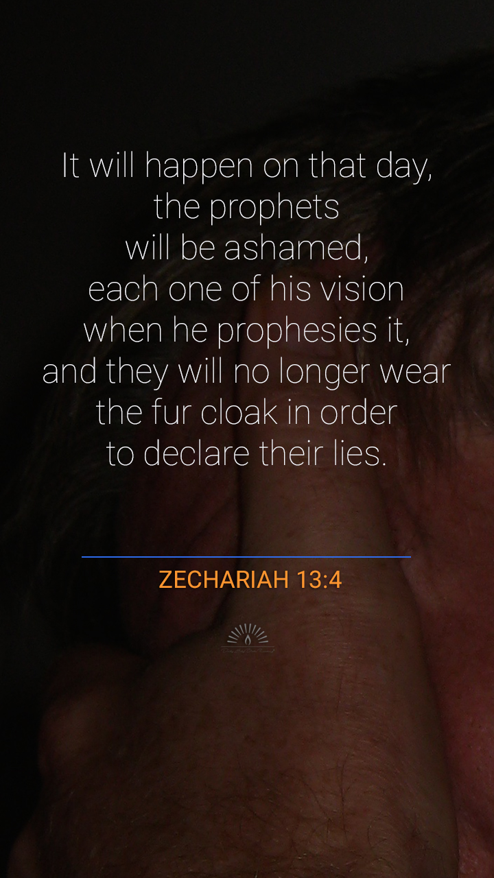 Zechariah Chapter 13 | Daily Holy Bible Reading