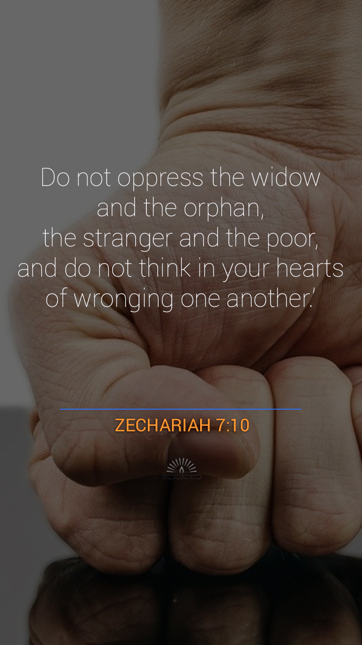 Zechariah Chapter 7 | Daily Holy Bible Reading