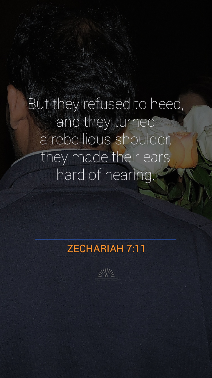 Zechariah Chapter 7 | Daily Holy Bible Reading