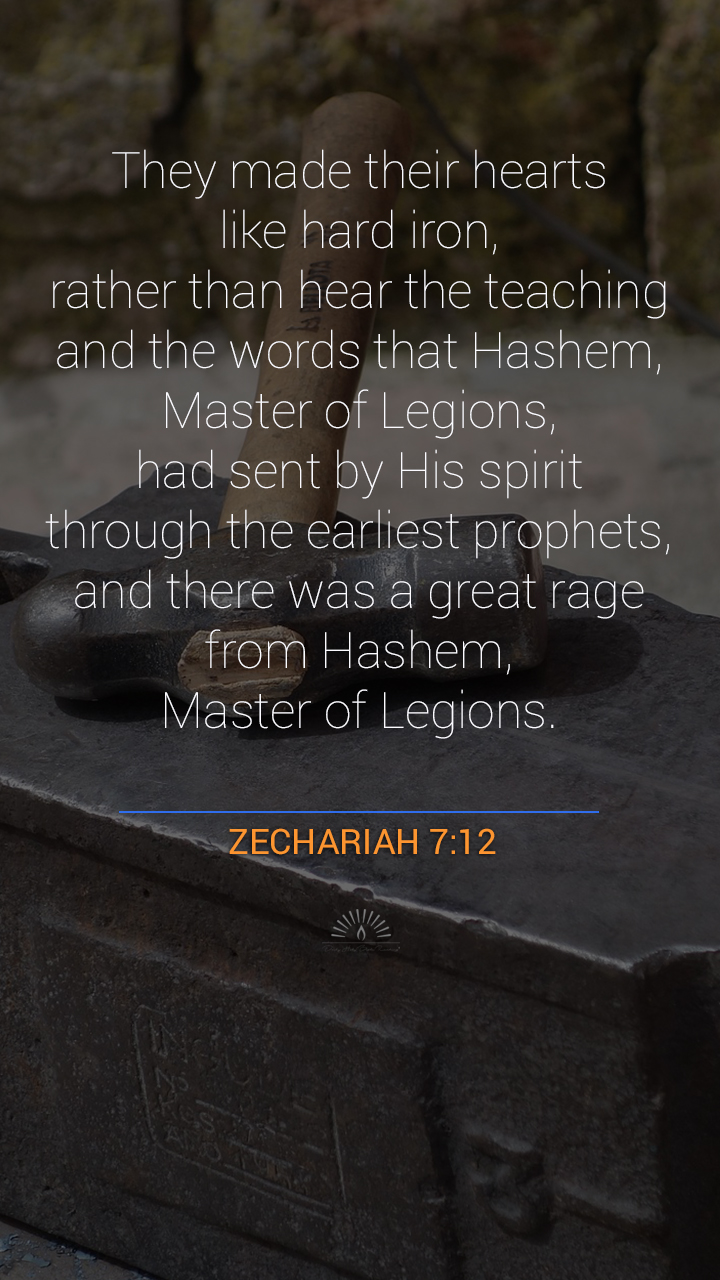 Zechariah Chapter 7 | Zechariah Life is | One Chapter A Day